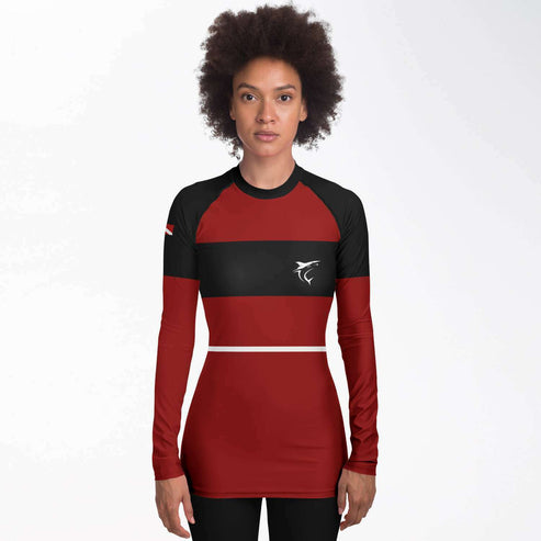 White Shark | Women's Snorkeling Rashguard – DiverBubbles